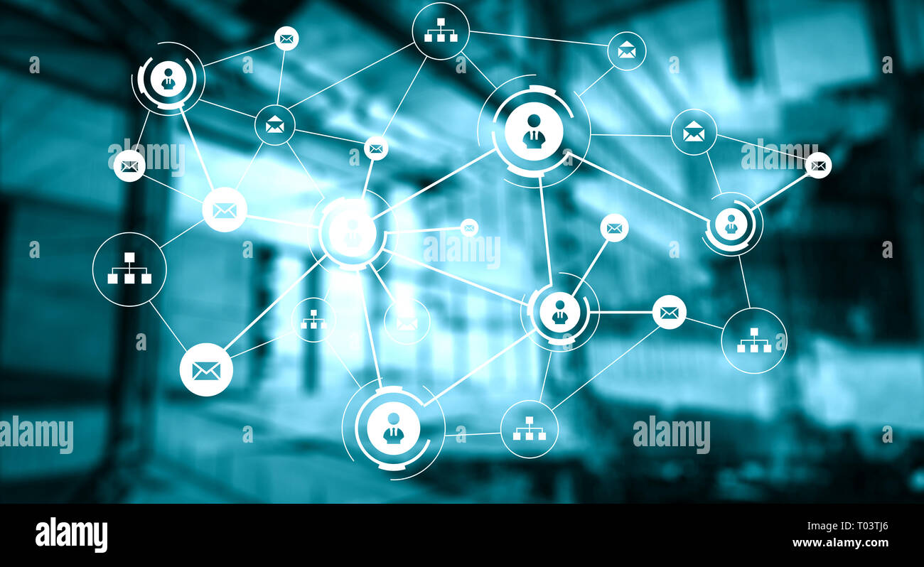 Concept of global networking Stock Photo - Alamy