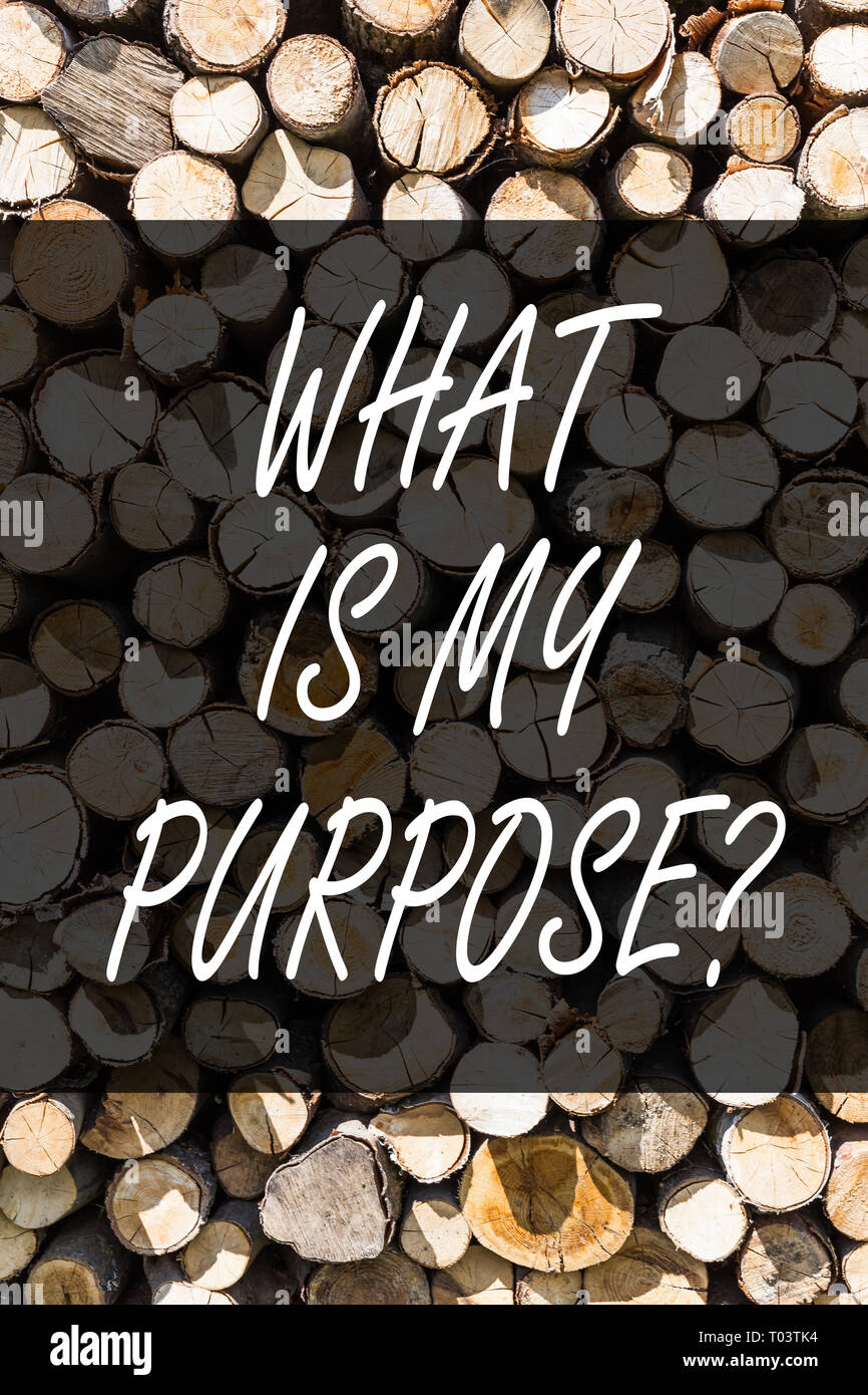 Writing note showing What Is My Purposequestion. Business concept for ...