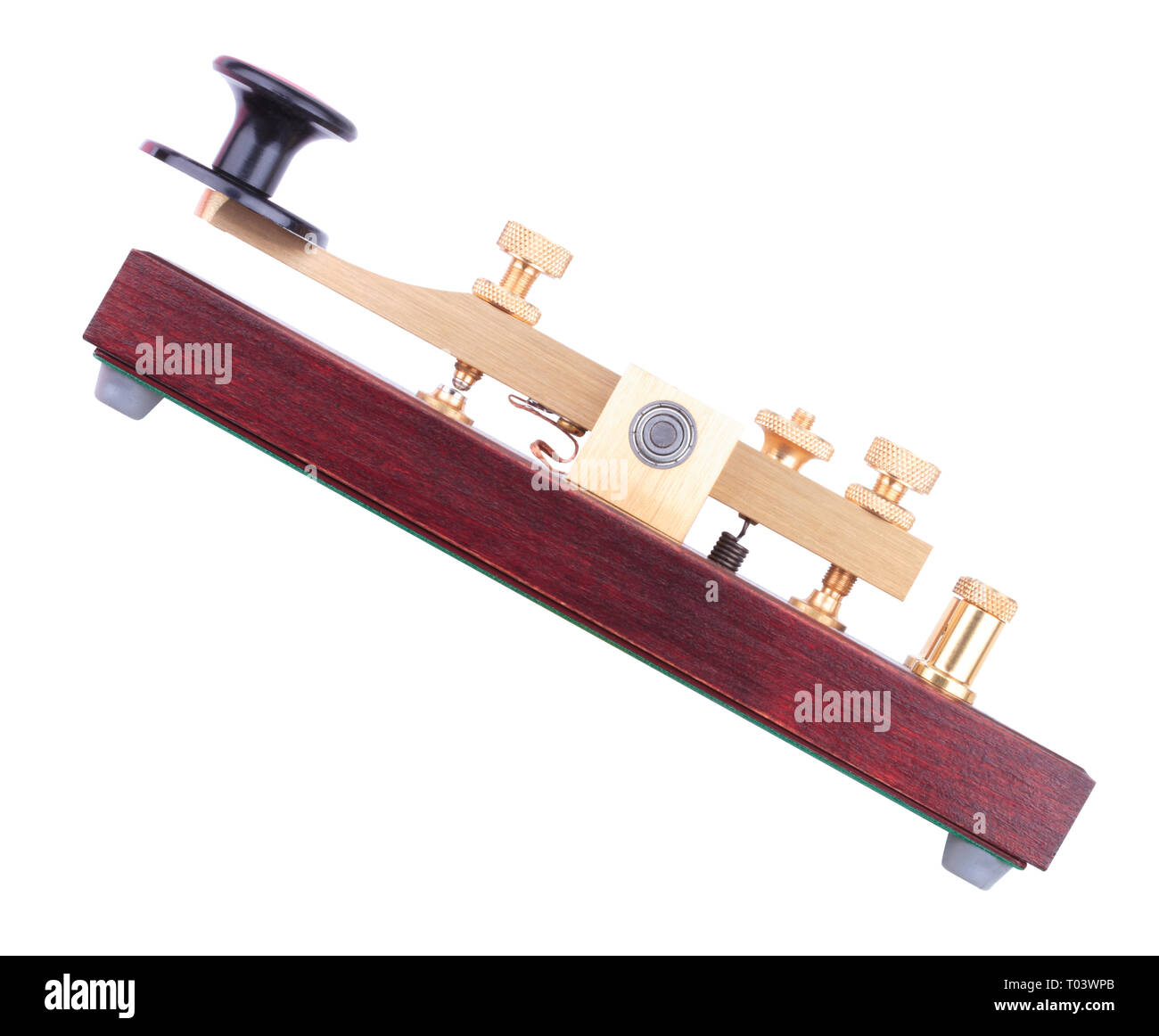 Key Morse Code Straight Key High Resolution Stock Photography and ...