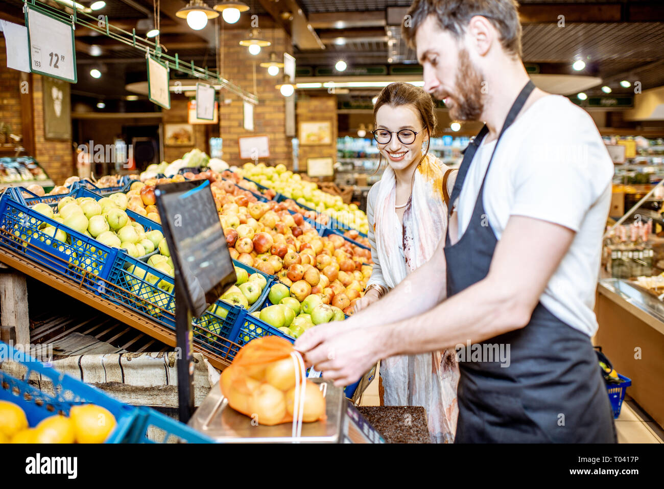 Shop weigh scales hi-res stock photography and images - Alamy