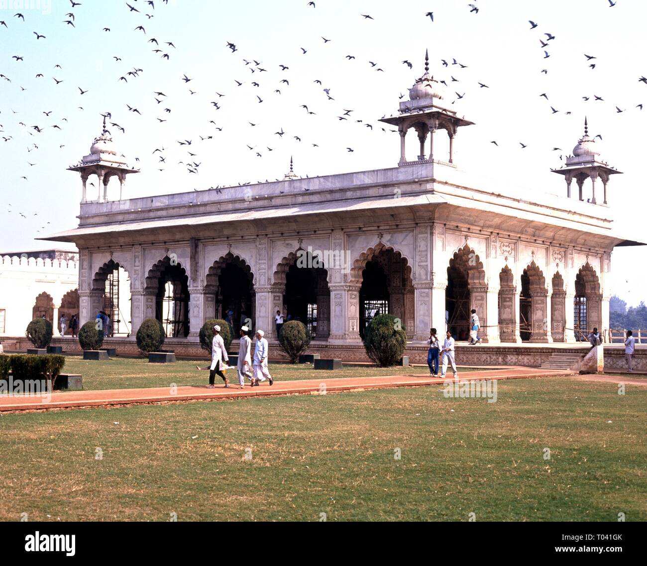 The Diwan I Khas In The Red Fort At Delhi High Resolution Stock ...