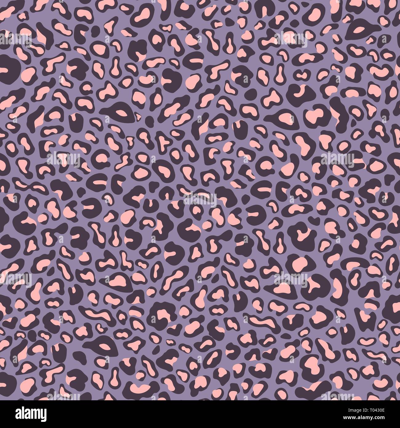 Purple Leopard Print Wallpaper