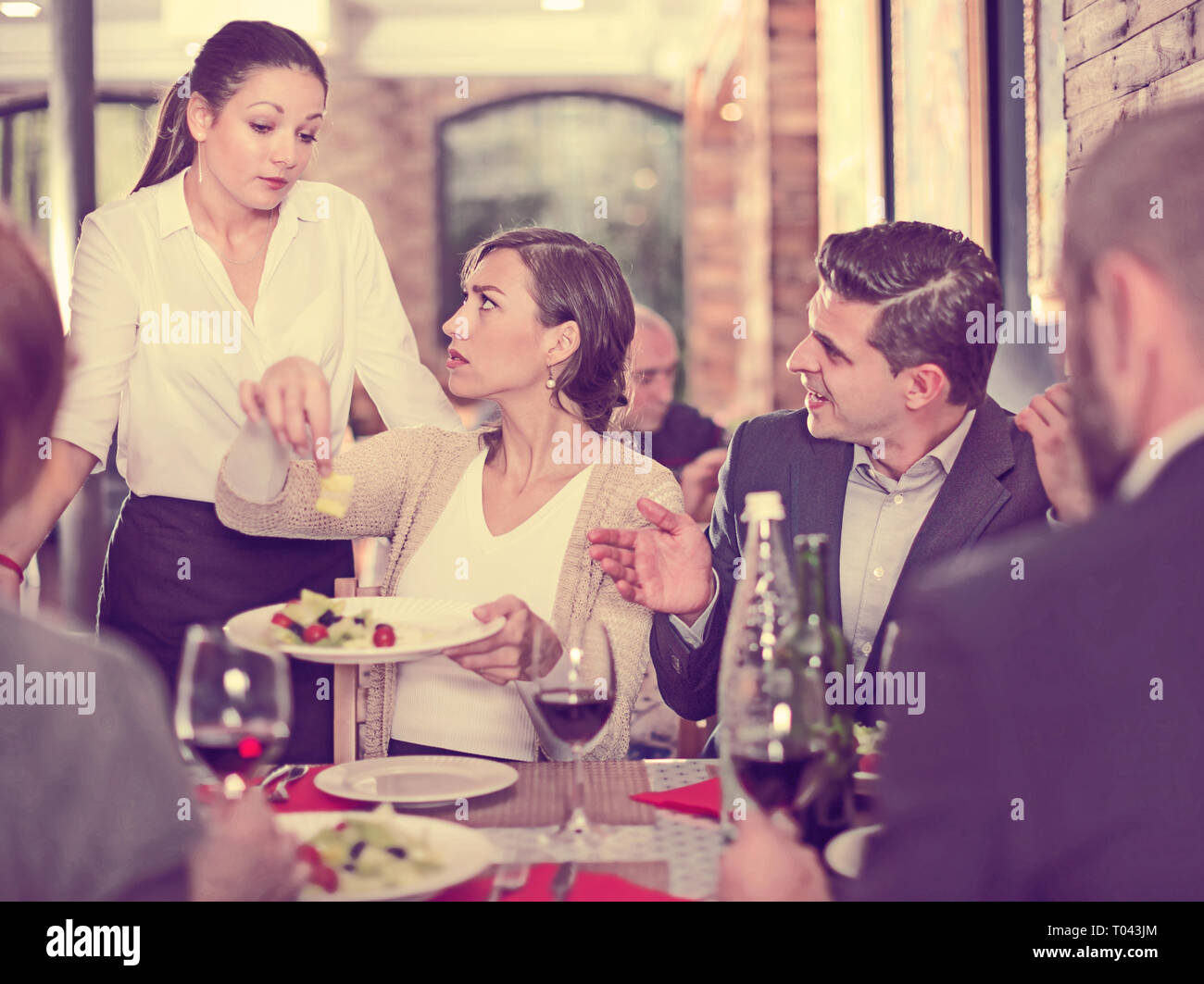 Complaint waiter hi-res stock photography and images - Alamy