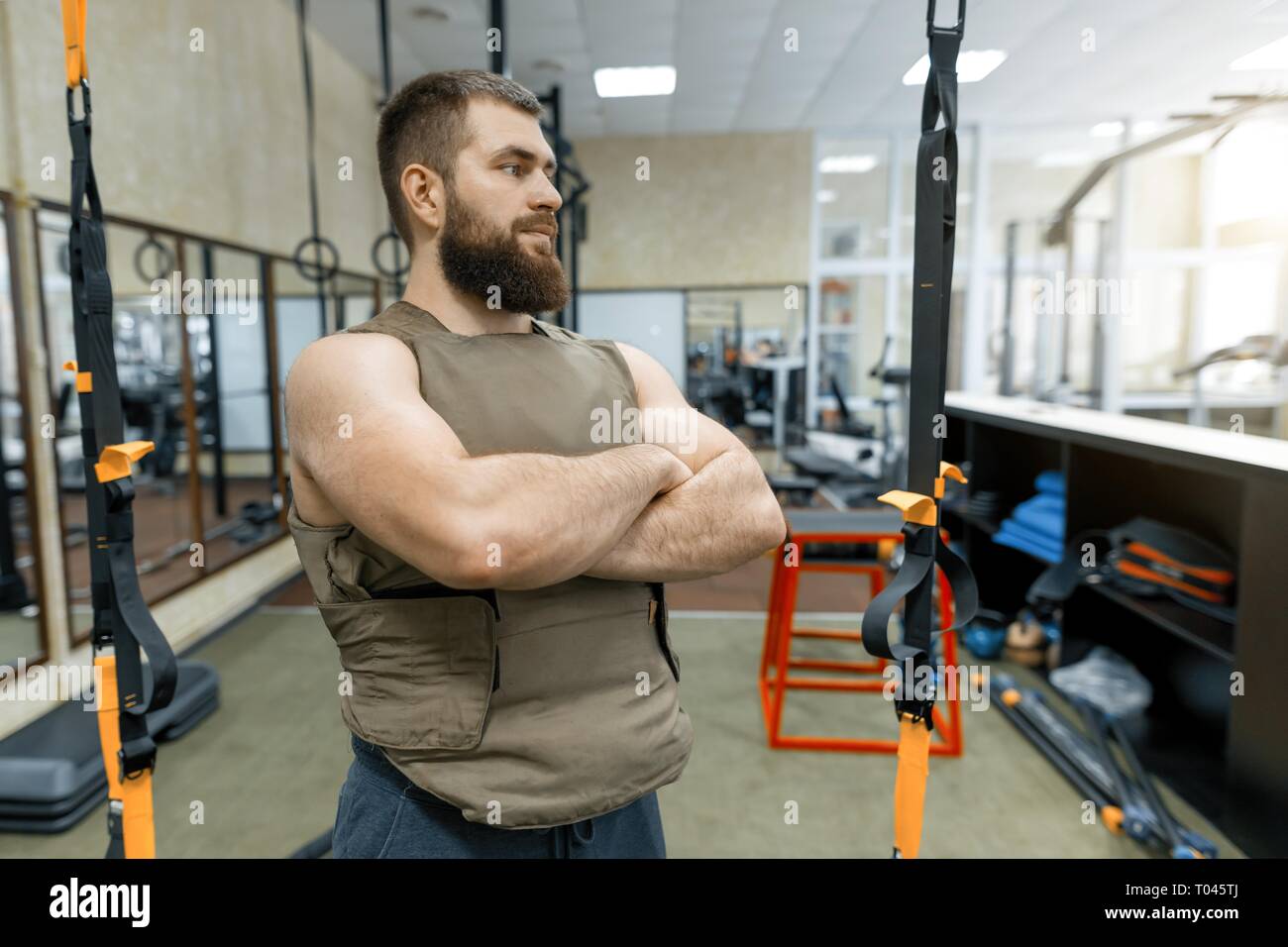 American military gym hi-res stock photography and images - Alamy