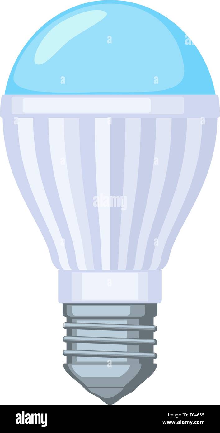 Colorful cartoon halogen light bulb Stock Vector Image & Art - Alamy