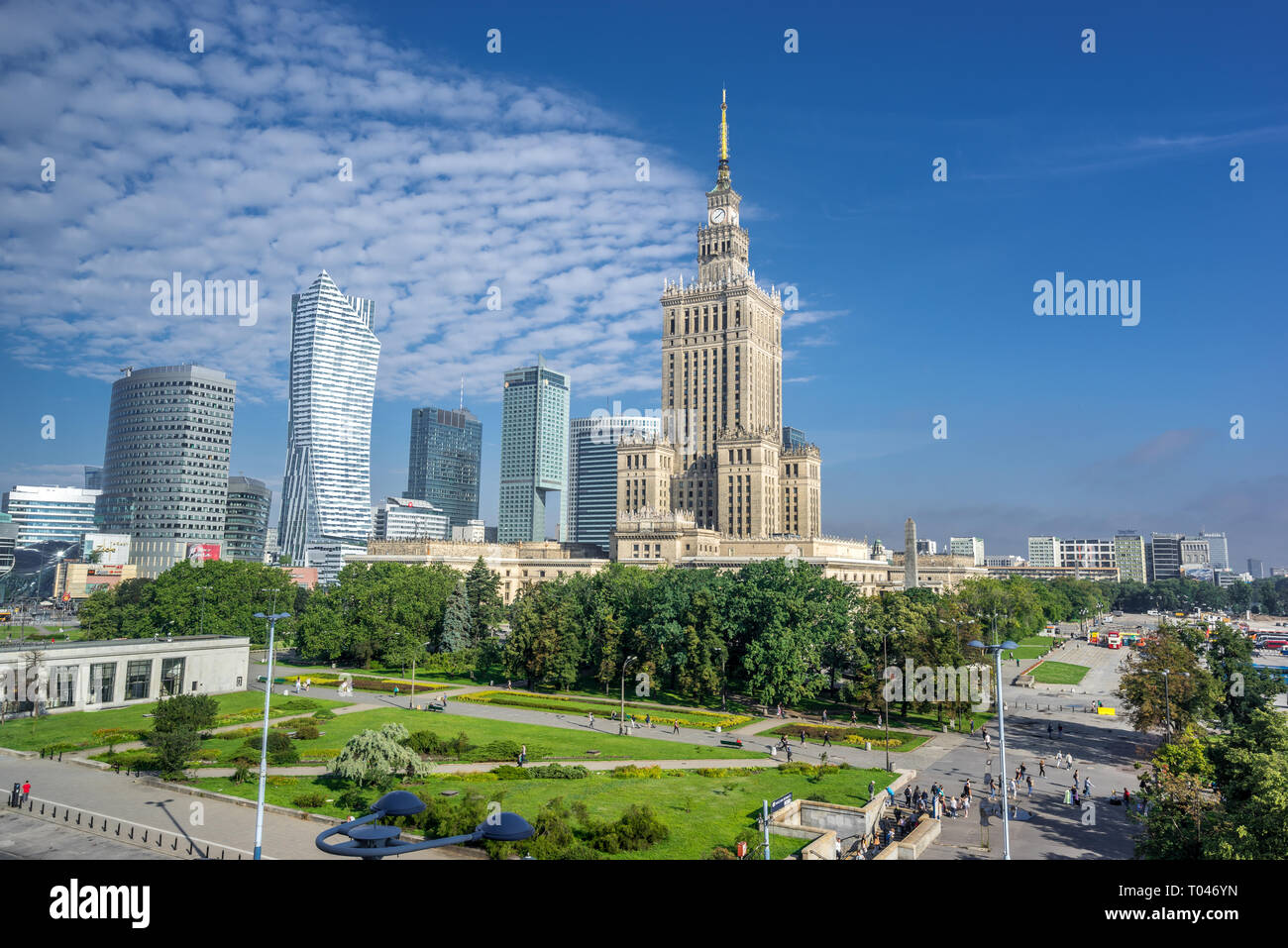 Polonia palace hi-res stock photography and images - Alamy