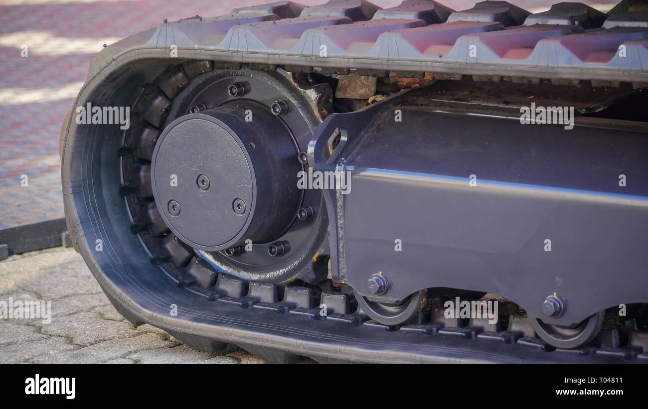The flat tire of the forest harvester A harvester is a type of heavy ...