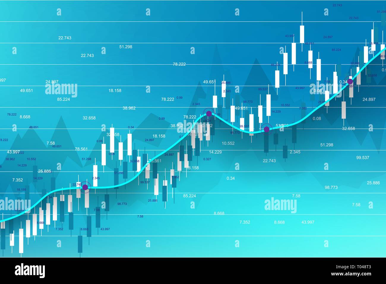 Trade chart Stock Vector Images - Alamy
