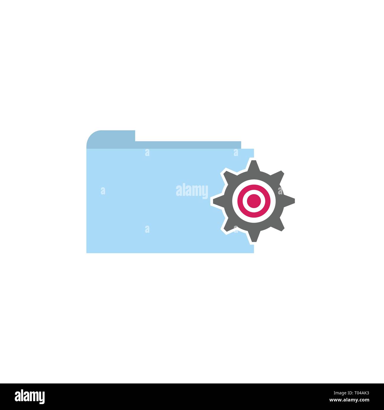 Work technology concept vector Cut Out Stock Images & Pictures - Alamy