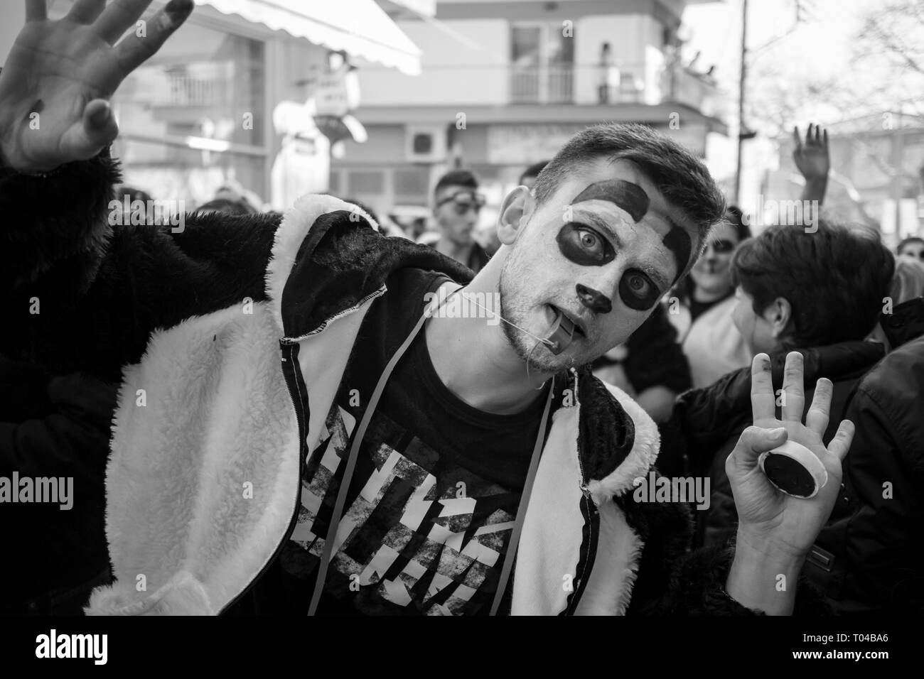 Colorful costume outfit Black and White Stock Photos & Images - Alamy