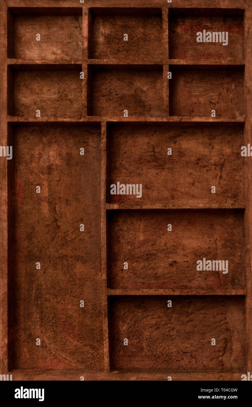 Empty compartments box hi-res stock photography and images - Alamy