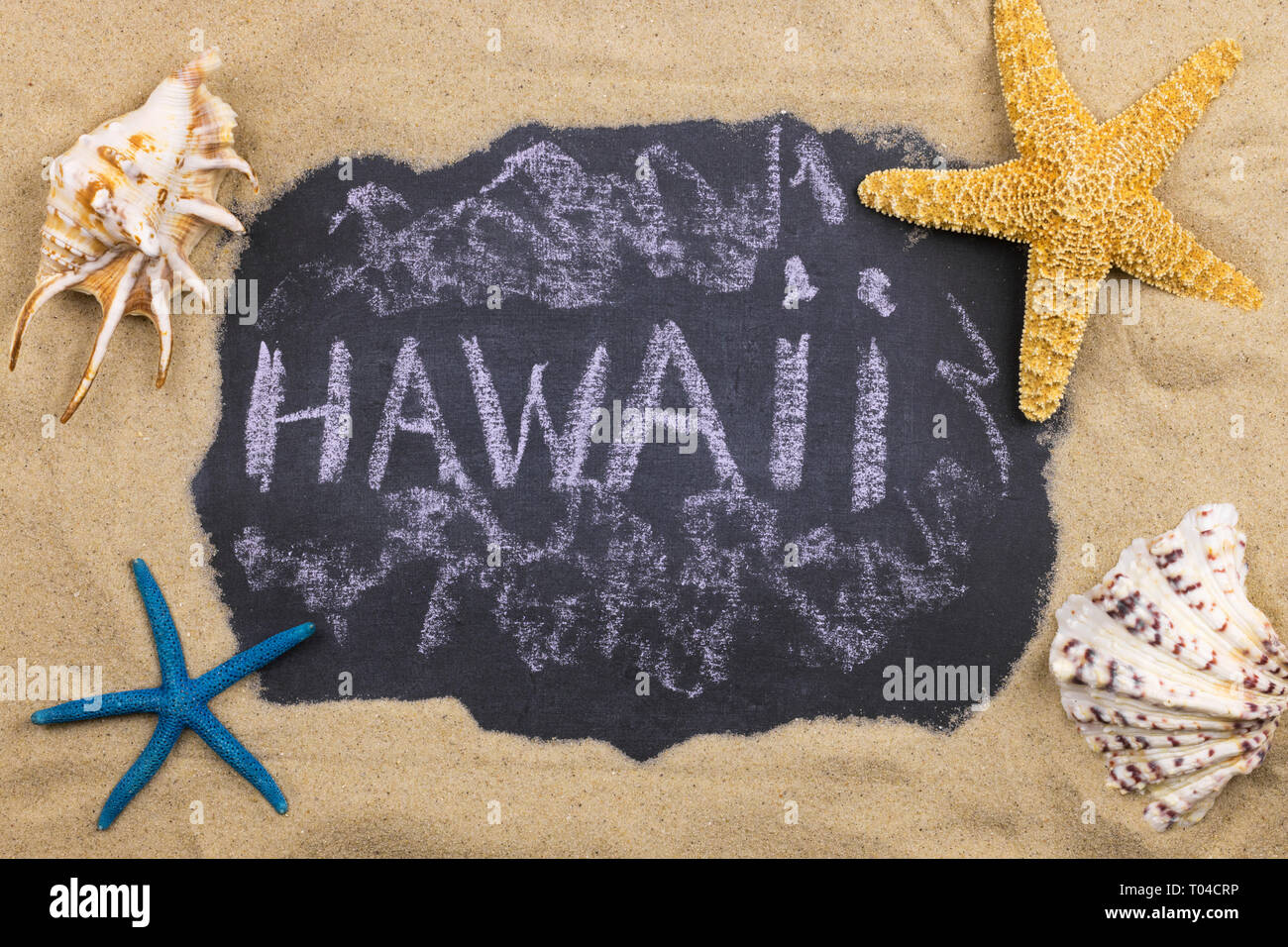 Hawaii word hi-res stock photography and images - Alamy
