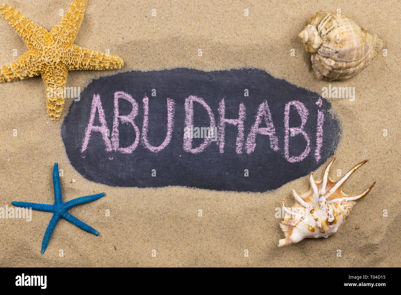Word abu dhabi hi-res stock photography and images - Alamy