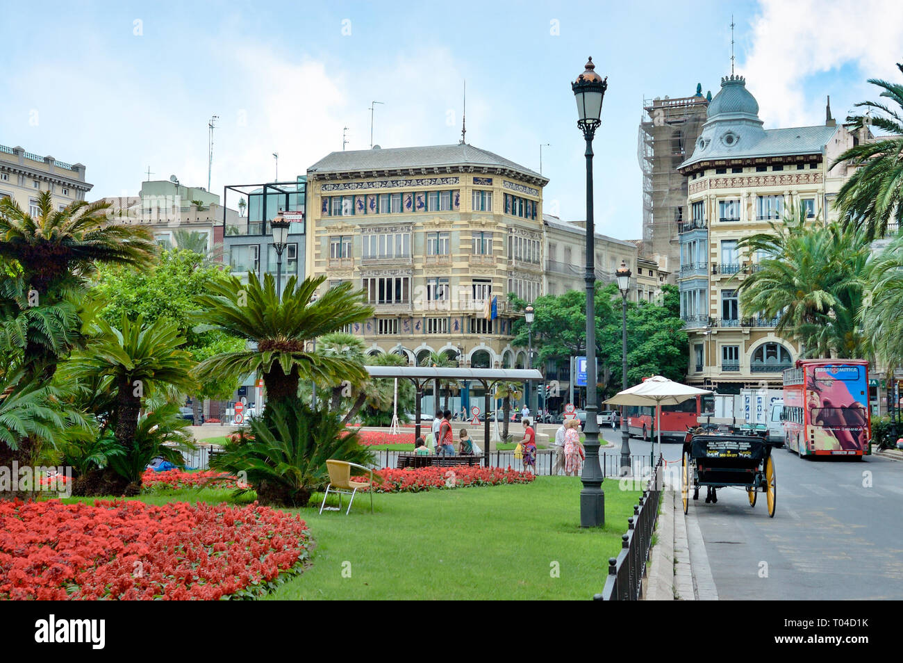 Valencia street view hi-res stock photography and images - Alamy