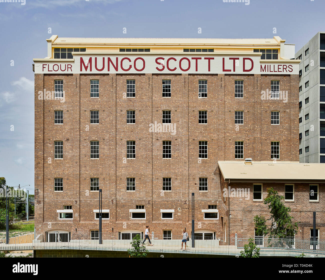 Mungo Scott building elevation. Summer Hill Flour Mill, Summer Hill ...