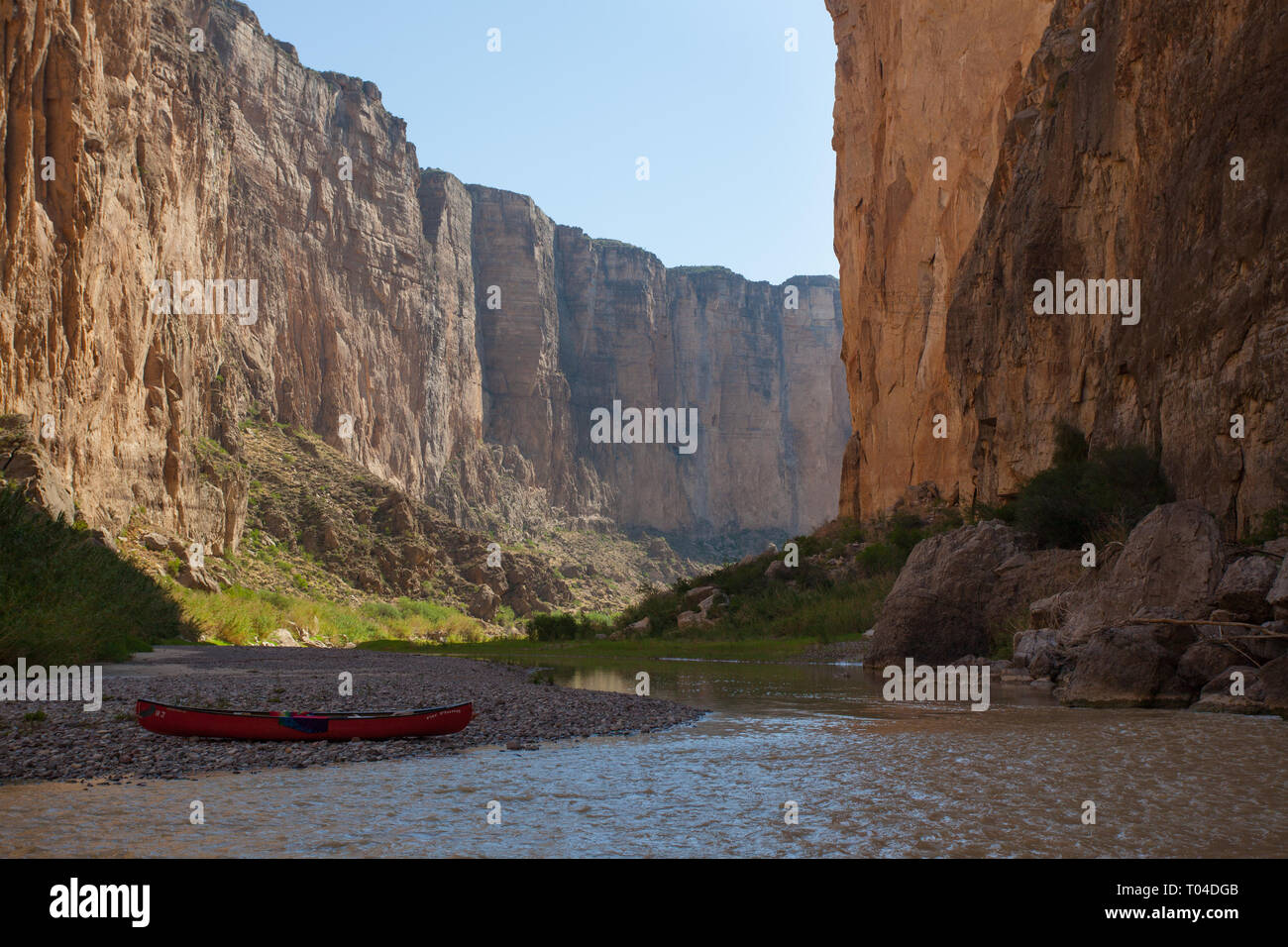 Santa Elena Canyon, Brewster County, Texas, USA Stock Photo - Alamy