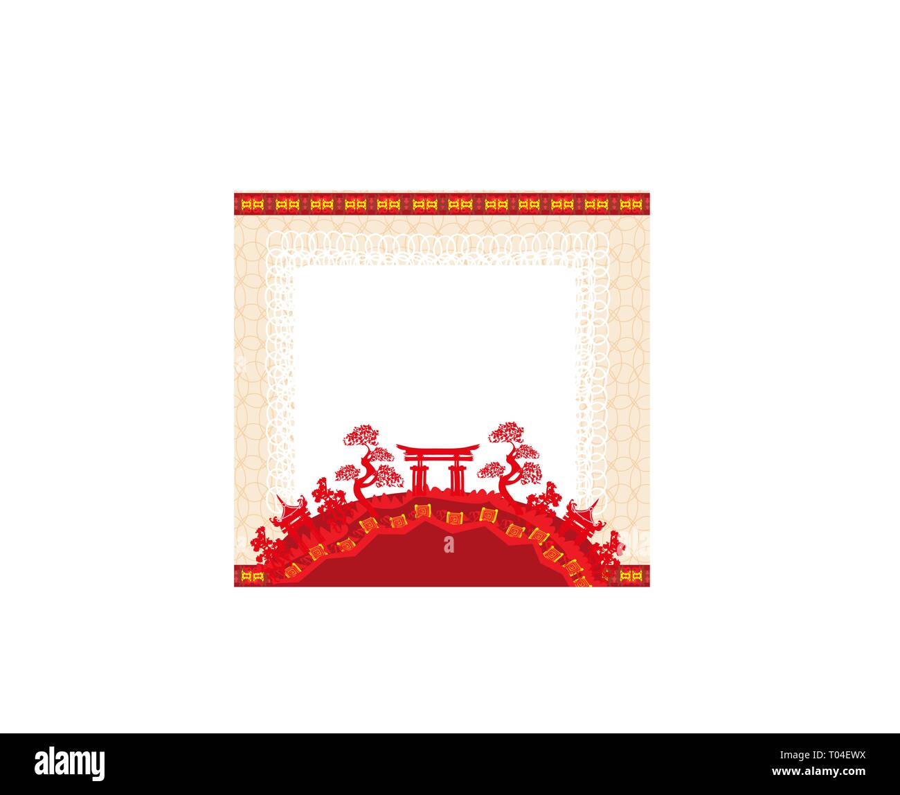 Cloud gate temple Stock Vector Images - Alamy