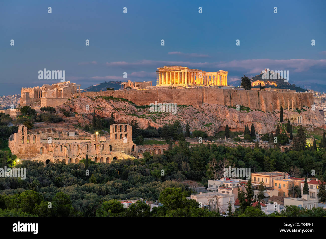 Parthenon old view hi-res stock photography and images - Alamy