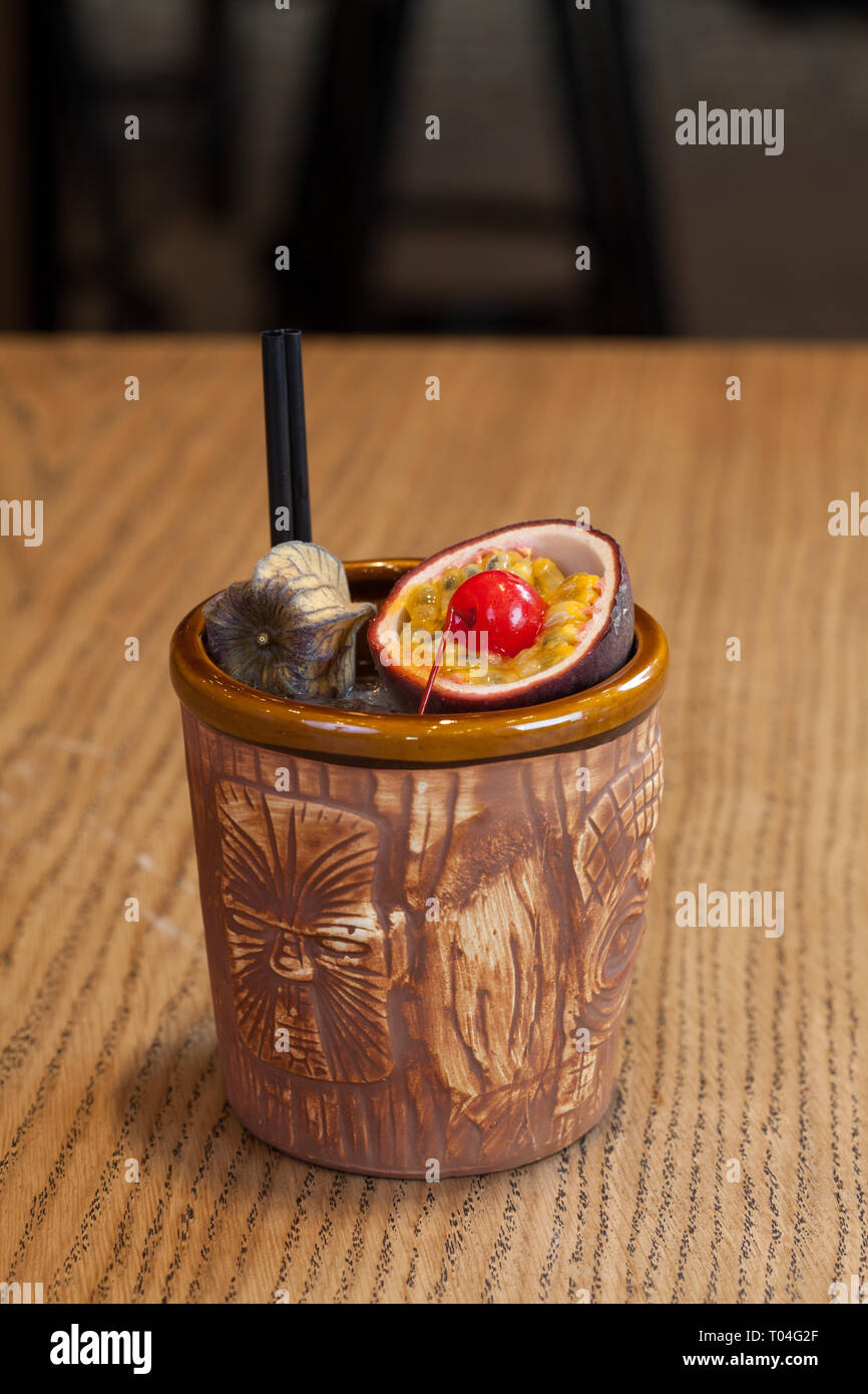 refreshing drinks served on wooden table summer time refreshments ...