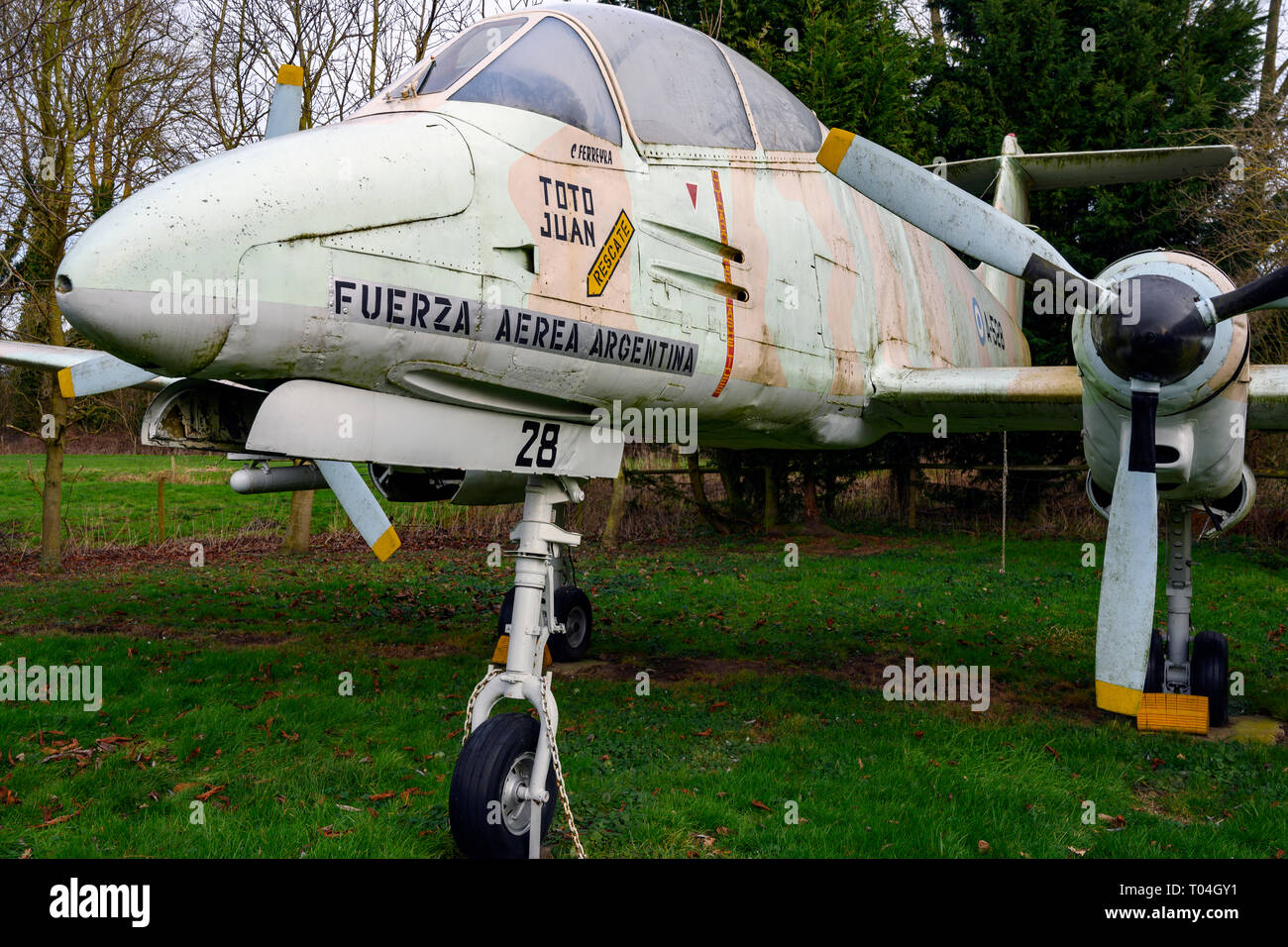 Pucara aircraft hi-res stock photography and images - Alamy
