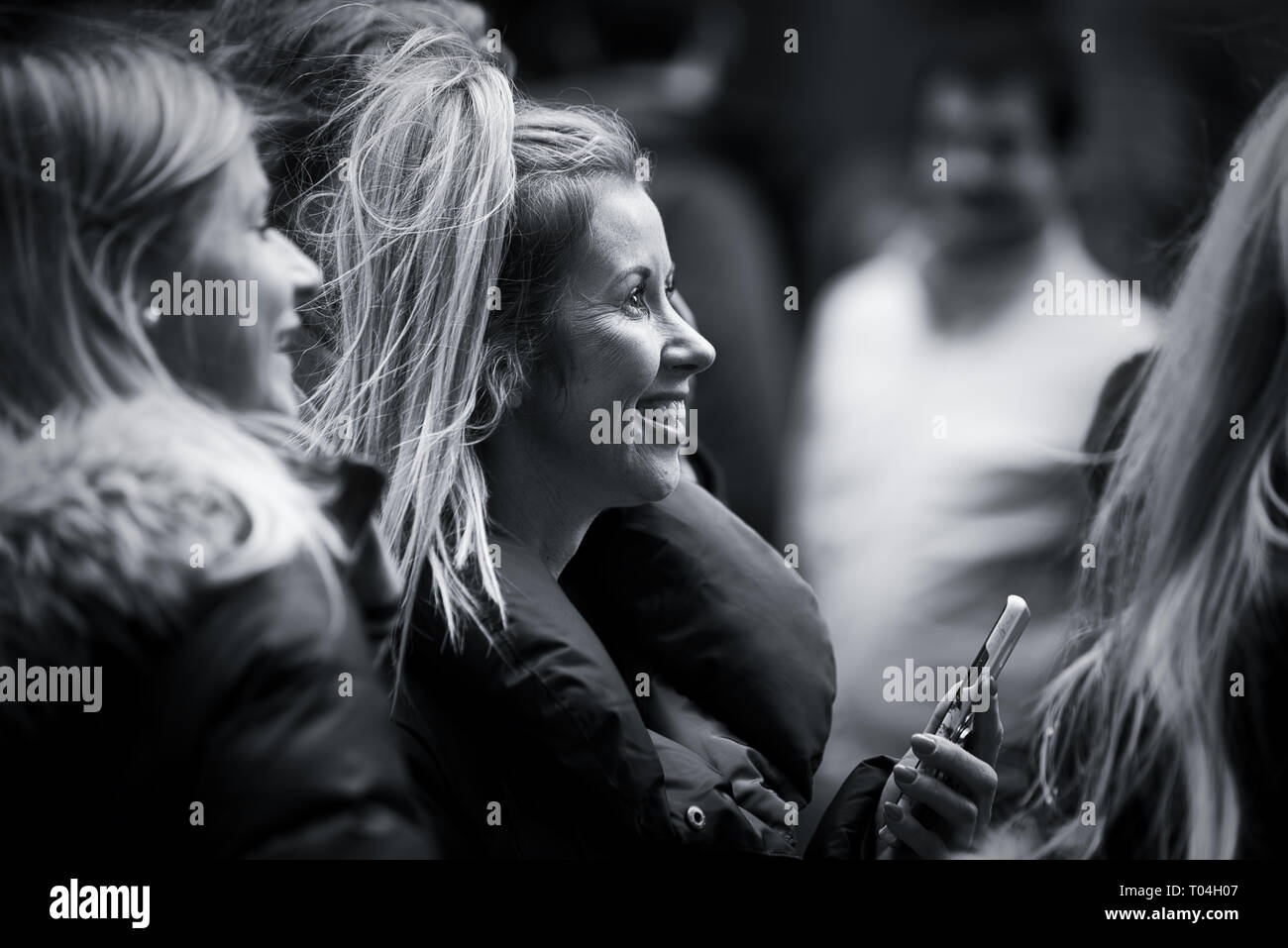 Street Portraits in Black and White Dramatic Stock Photo - Alamy