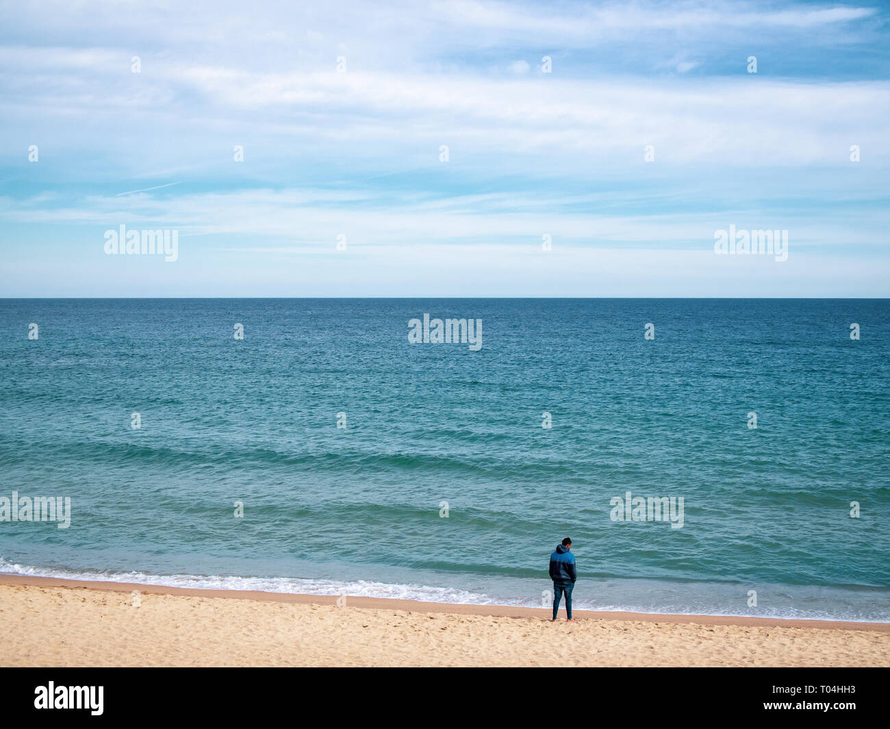 Beautiful man beach hi-res stock photography and images - Alamy