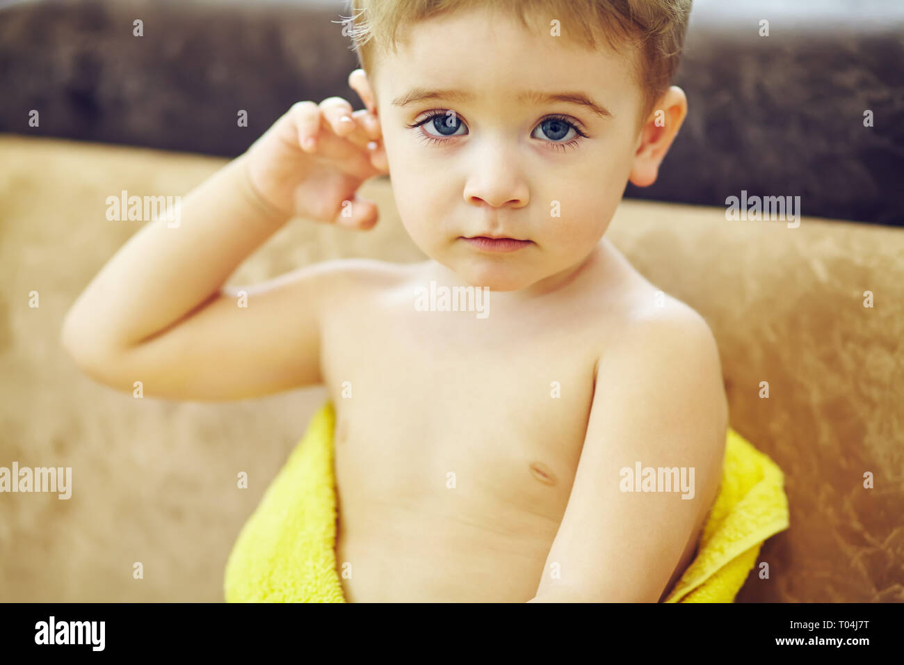 Boy In Shower High Resolution Stock Photography and Images - Alamy