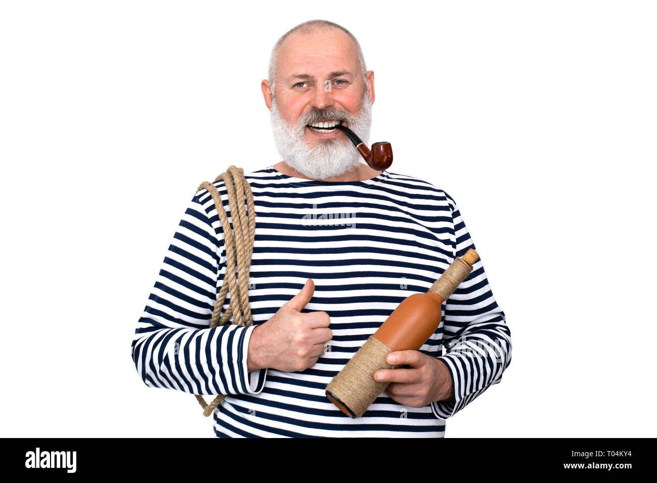 Sailor with a pipe hi-res stock photography and images - Alamy