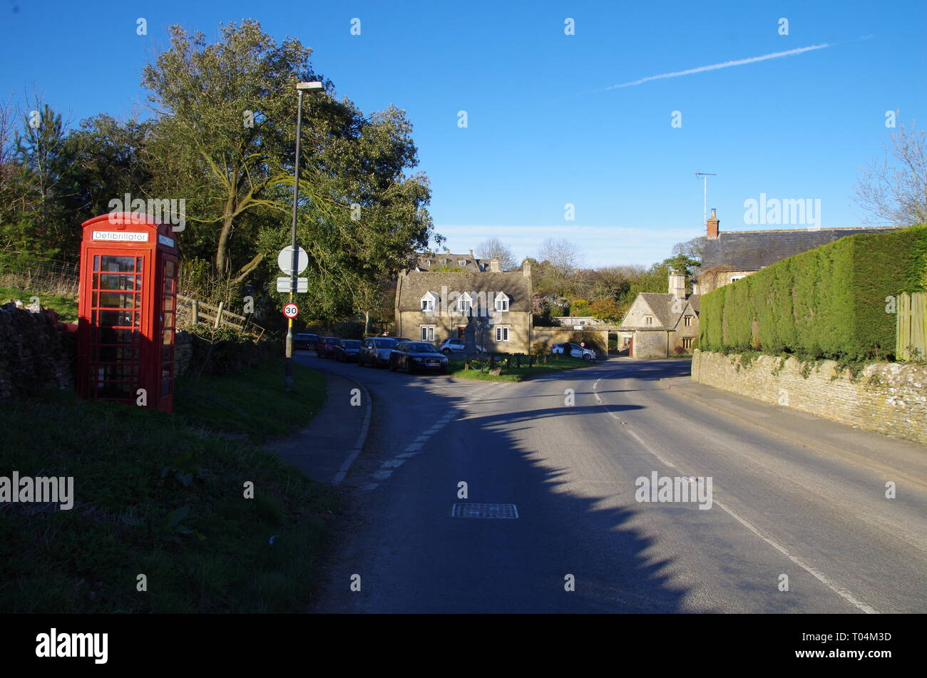 Lower Swell. he Donnington Way. Gloucestershire. Cotswolds. England. UK ...