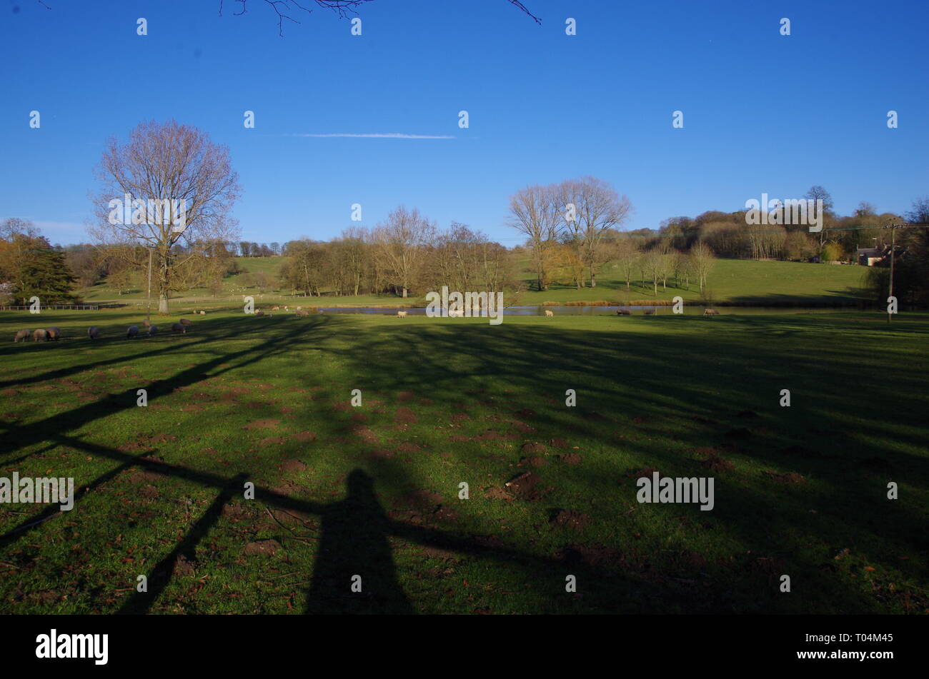 Lower Swell. he Donnington Way. Gloucestershire. Cotswolds. England. UK ...