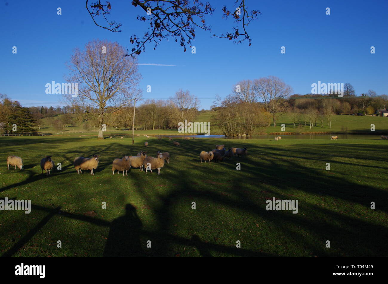 Lower Swell. he Donnington Way. Gloucestershire. Cotswolds. England. UK ...