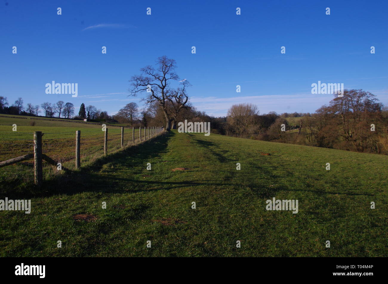 Lower Swell. he Donnington Way. Gloucestershire. Cotswolds. England. UK ...
