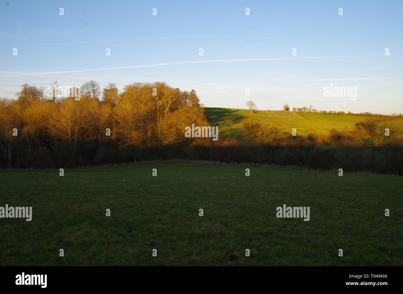 Lower Swell. he Donnington Way. Gloucestershire. Cotswolds. England. UK ...