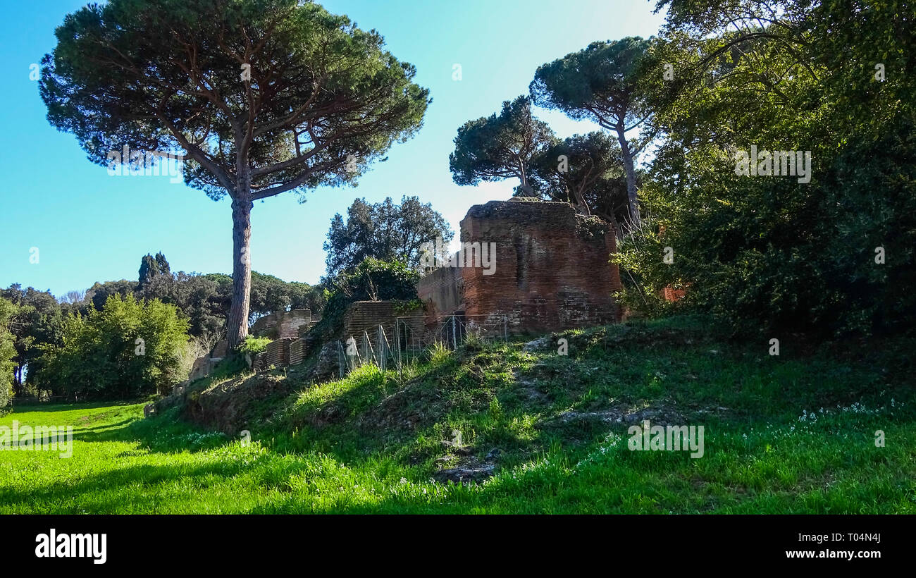 Portus was a large artificial harbour of Ancient Rome. Sited on the ...