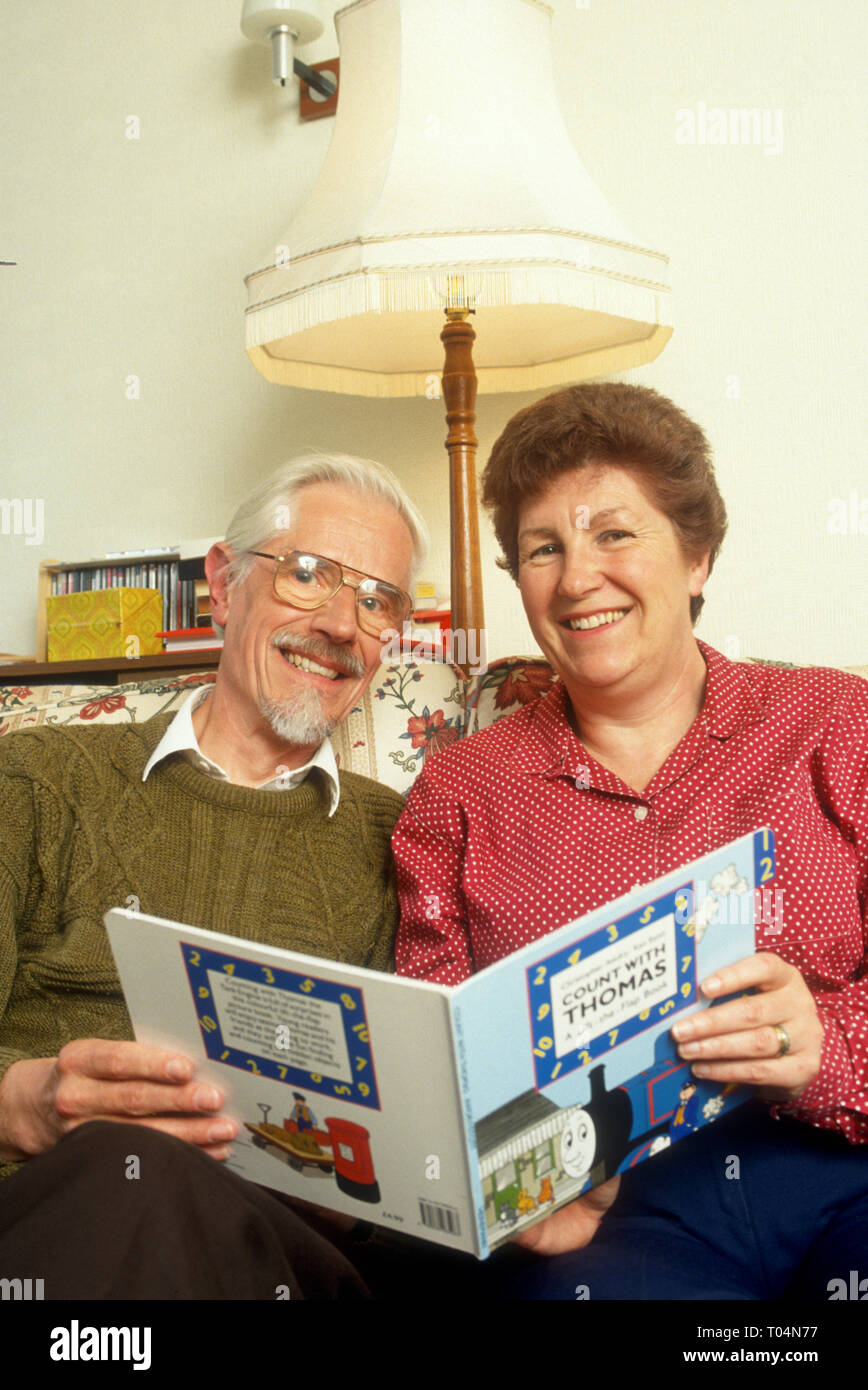 Christopher Awdry, son of W Awdry with wife Diana 1995 Stock Photo - Alamy