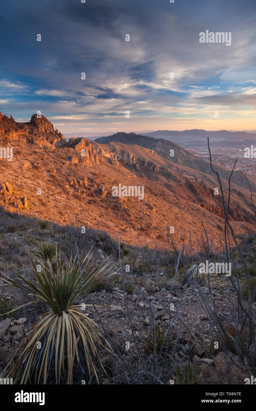 Texas sunset el paso hi-res stock photography and images - Alamy