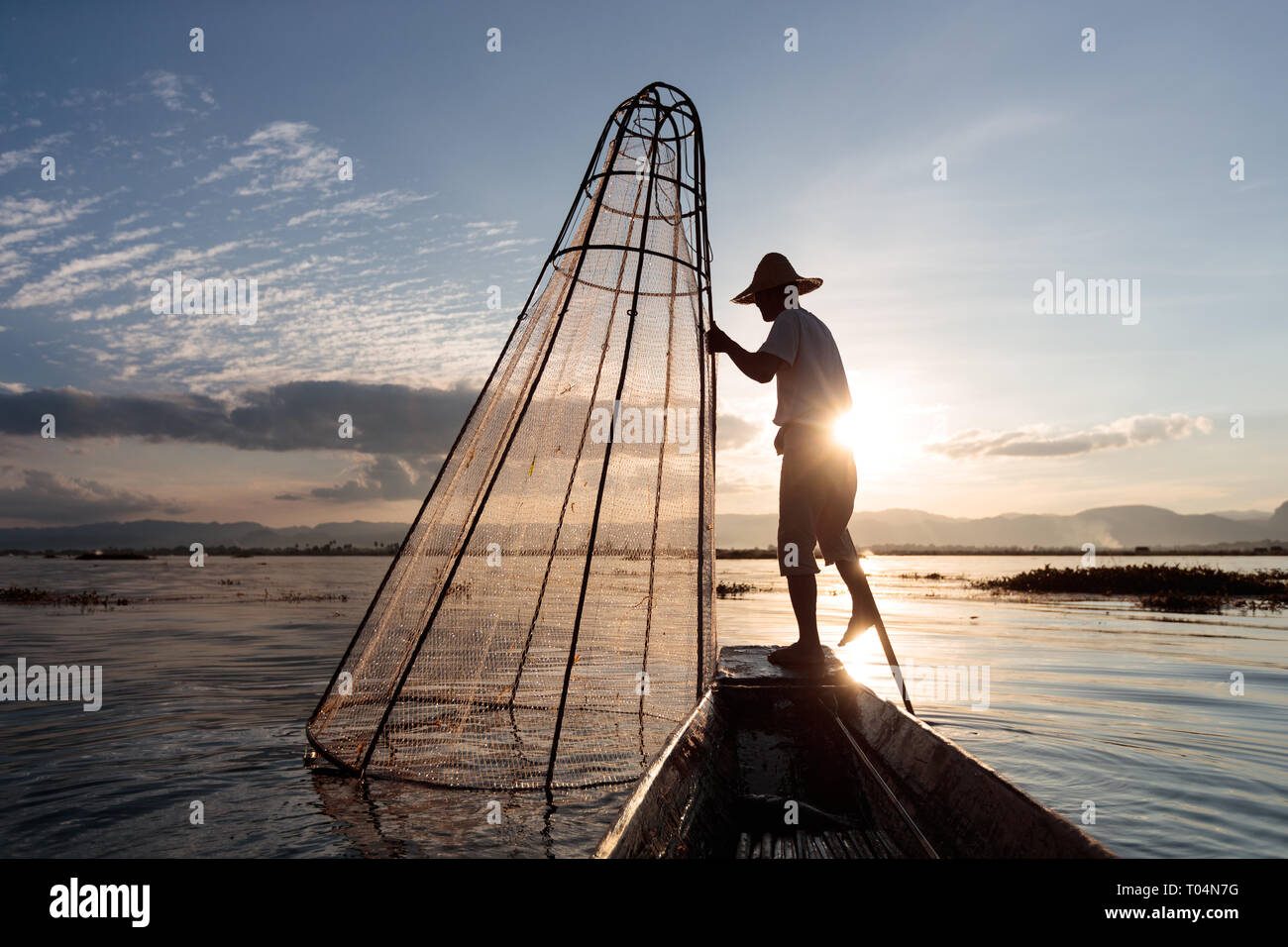 Unique style of fishing net hi-res stock photography and images - Alamy