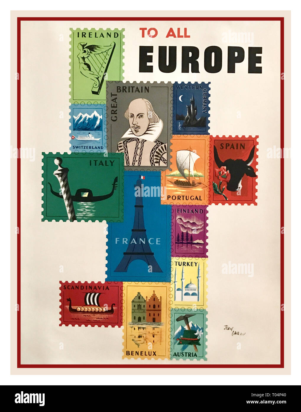 Jean carlu poster hi-res stock photography and images - Alamy