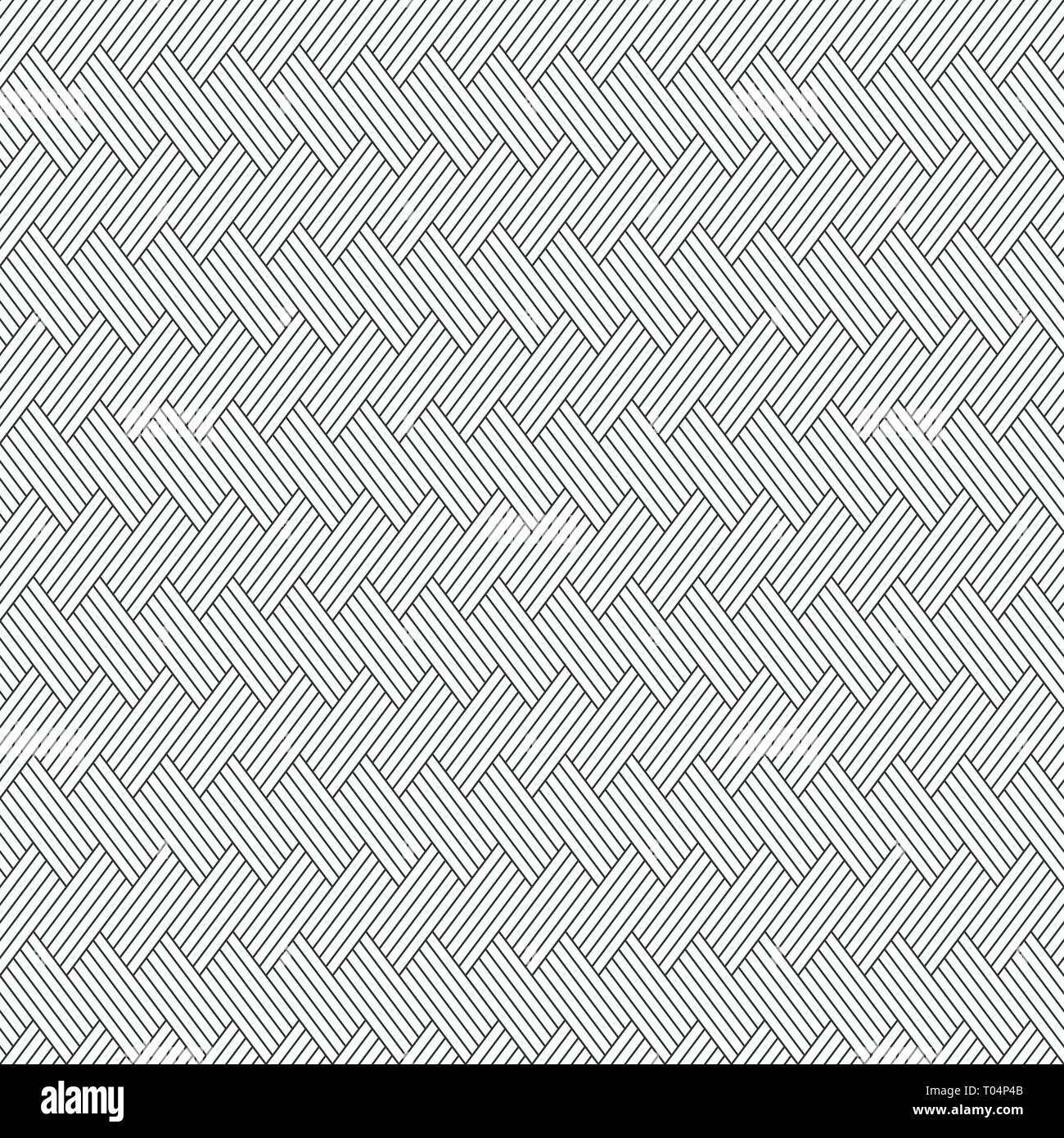 Vector seamless pattern. Regularly repeated inclined stripes. Modern ...