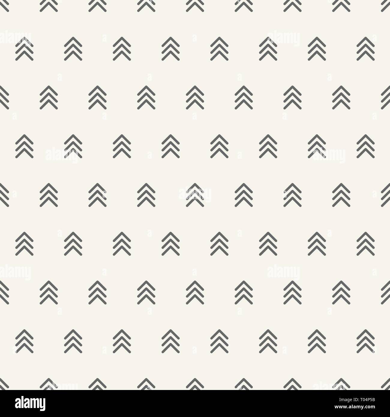 Seamless pattern with arrows motif. Minimalist abstract background ...