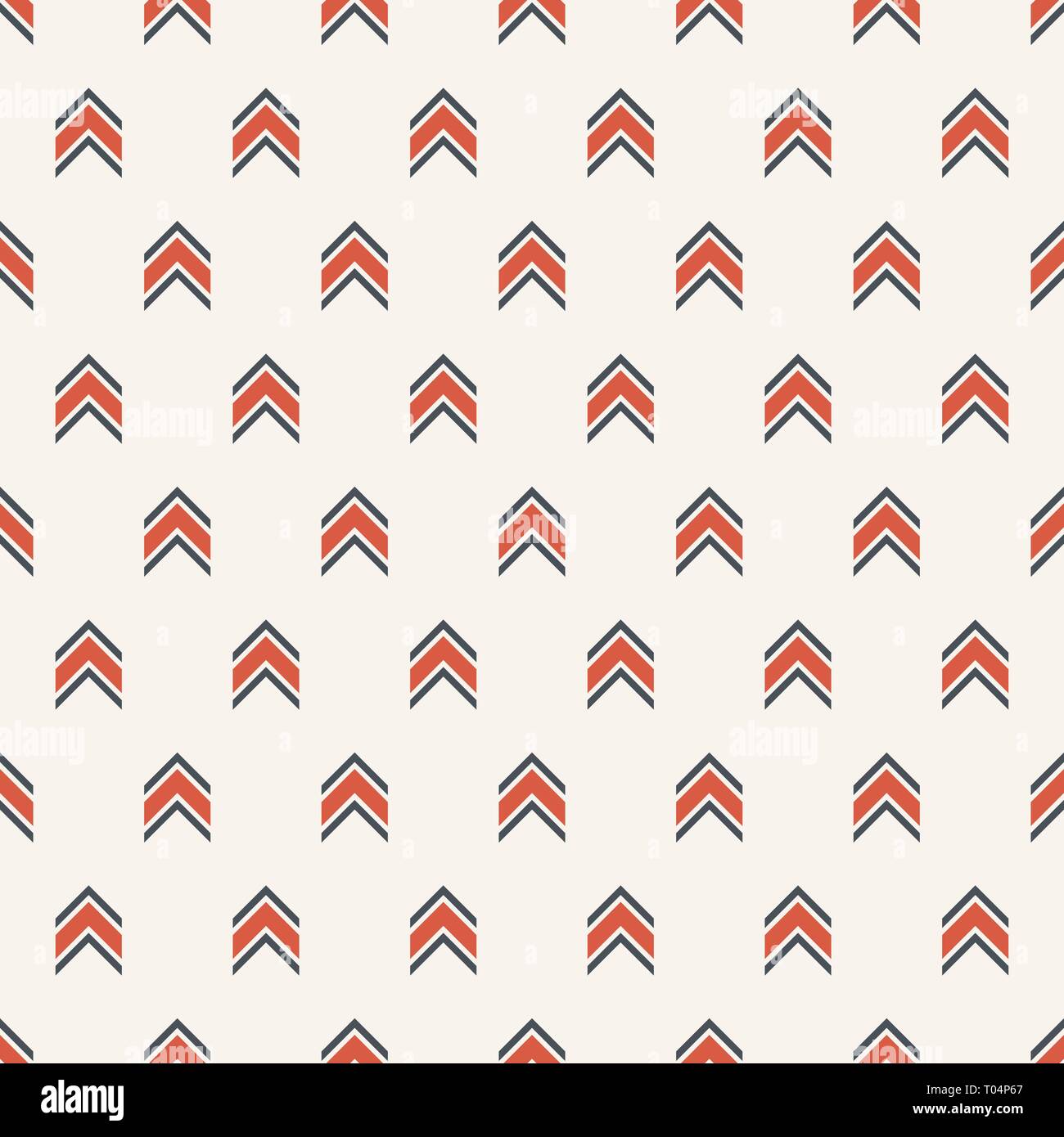 Vector seamless colorful pattern of arrows. Tribal ornament. Ethnic ...
