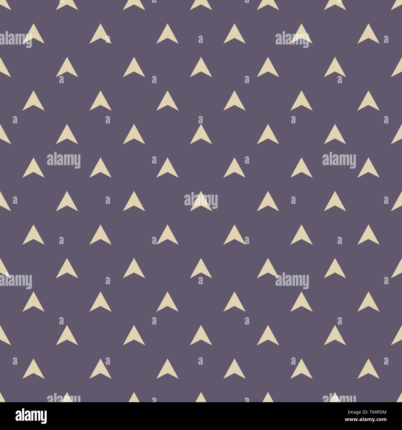 Seamless color pattern with arrows motif. Minimalist abstract ...