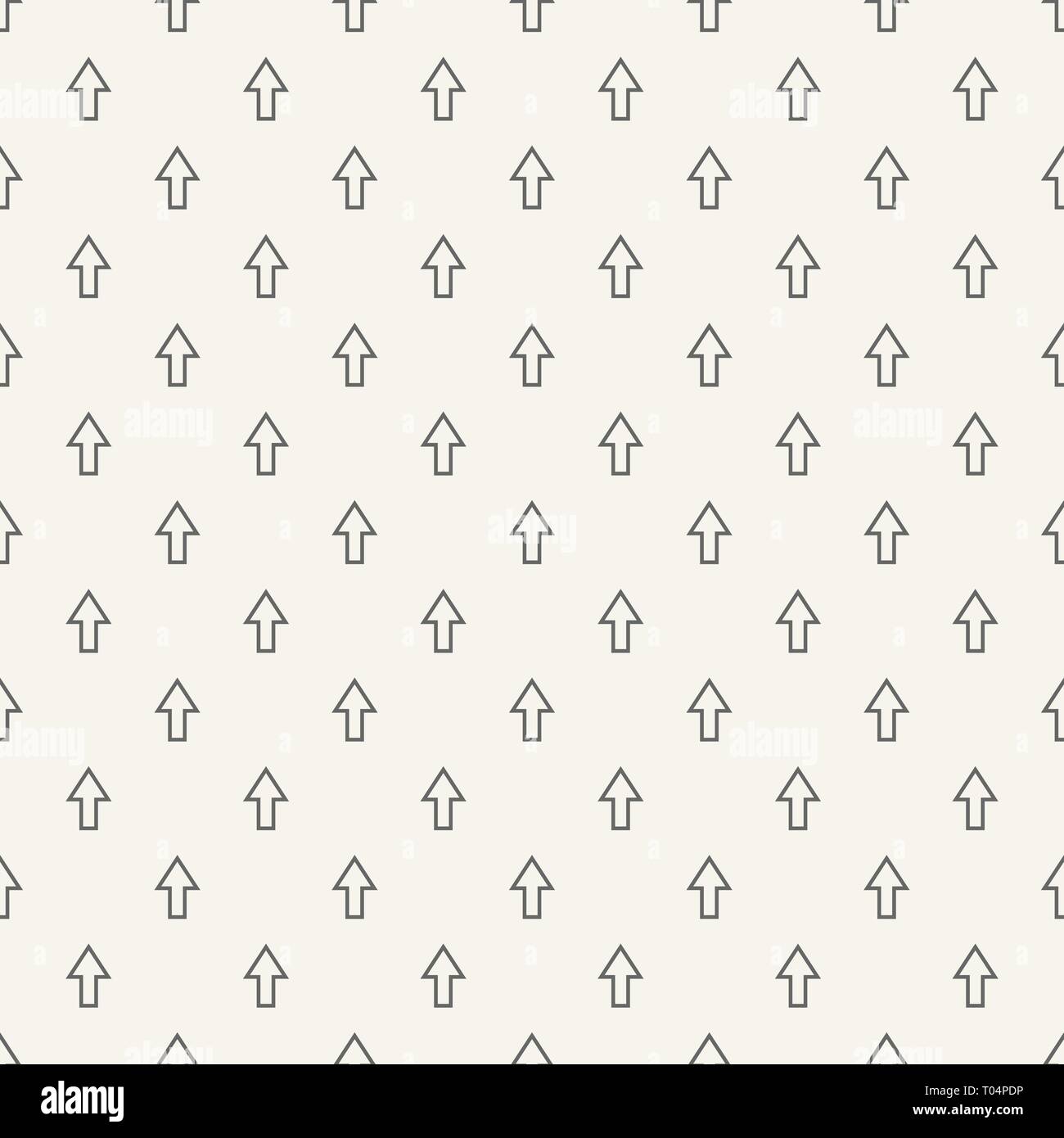 Seamless pattern with arrows motif. Minimalist abstract background ...