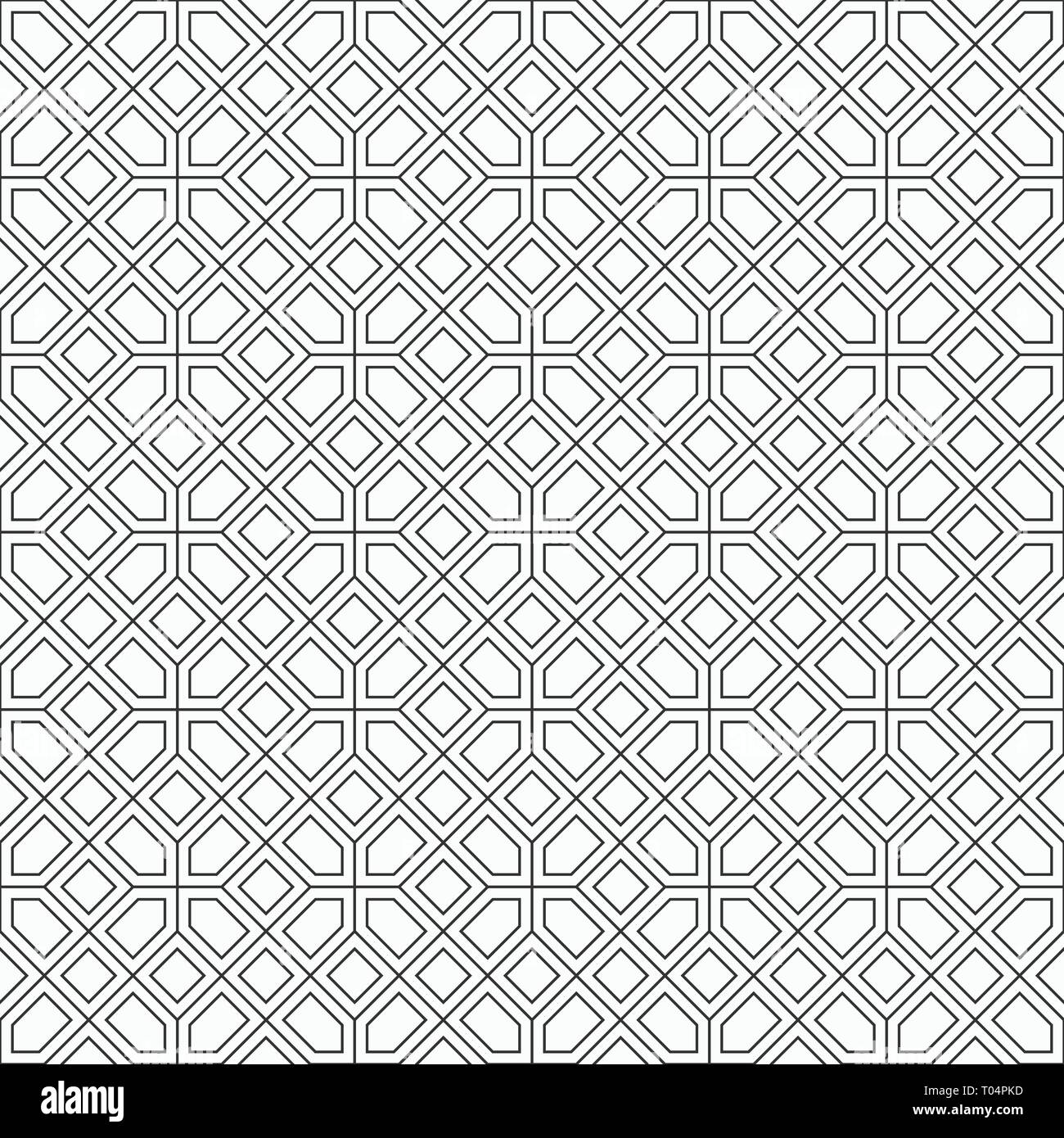 Abstract seamless line pattern. Modern linear texture with thin lines. Regularly repeating ...