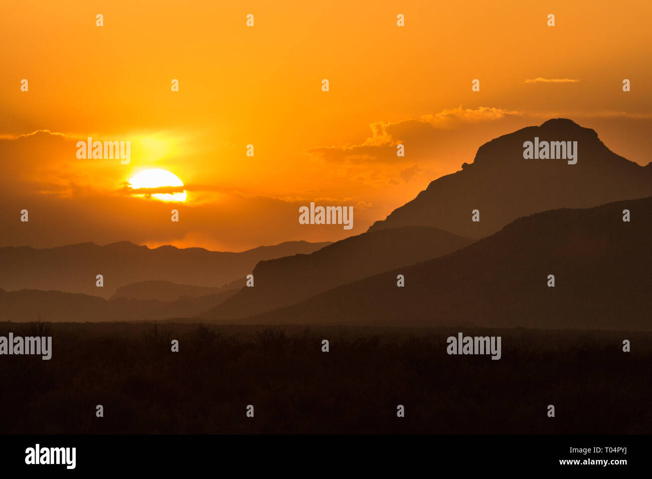Big Bend National Park, Brewster County, Texas, USA Stock Photo - Alamy