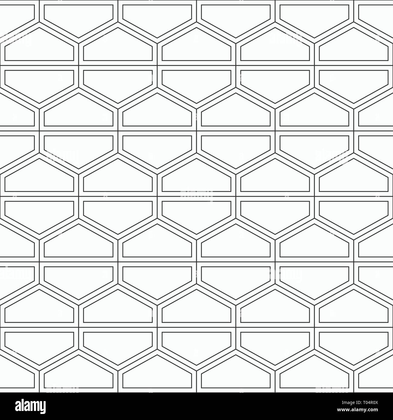 Two hexagons Stock Vector Images - Alamy
