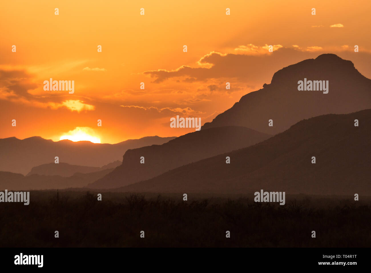 Big Bend National Park, Brewster County, Texas, USA Stock Photo - Alamy