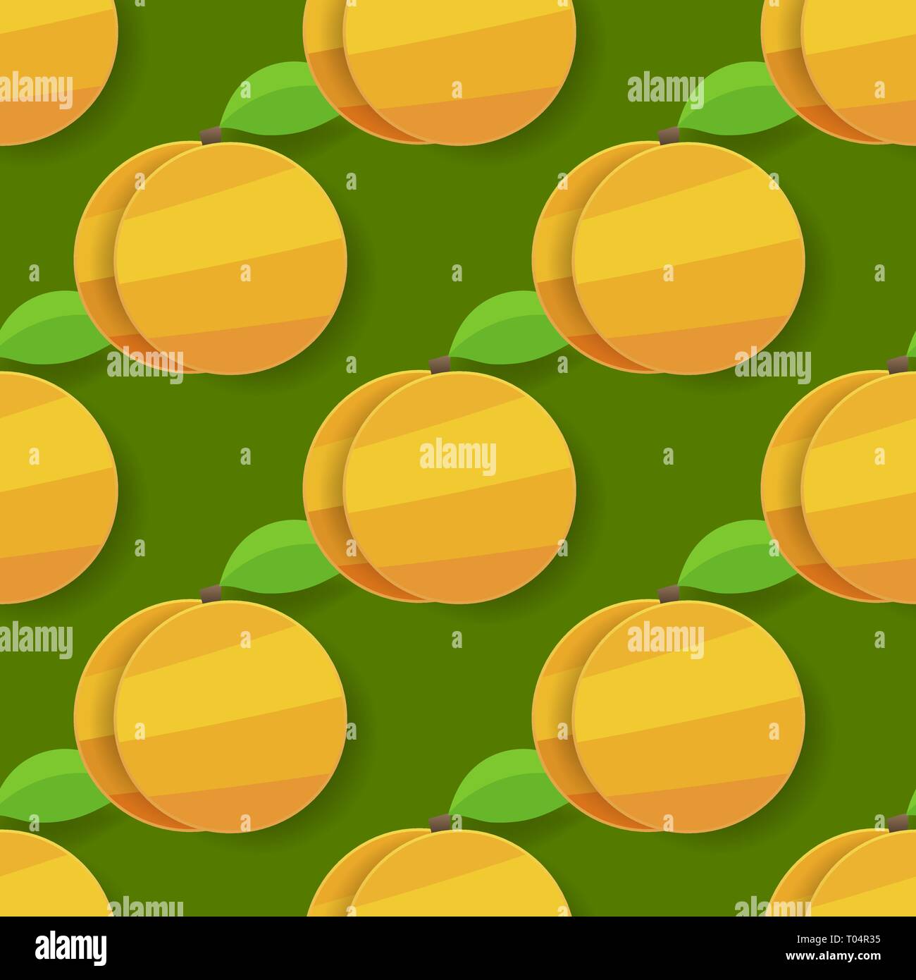 Vector Seamless Apricot Background For Your Products And Business ...