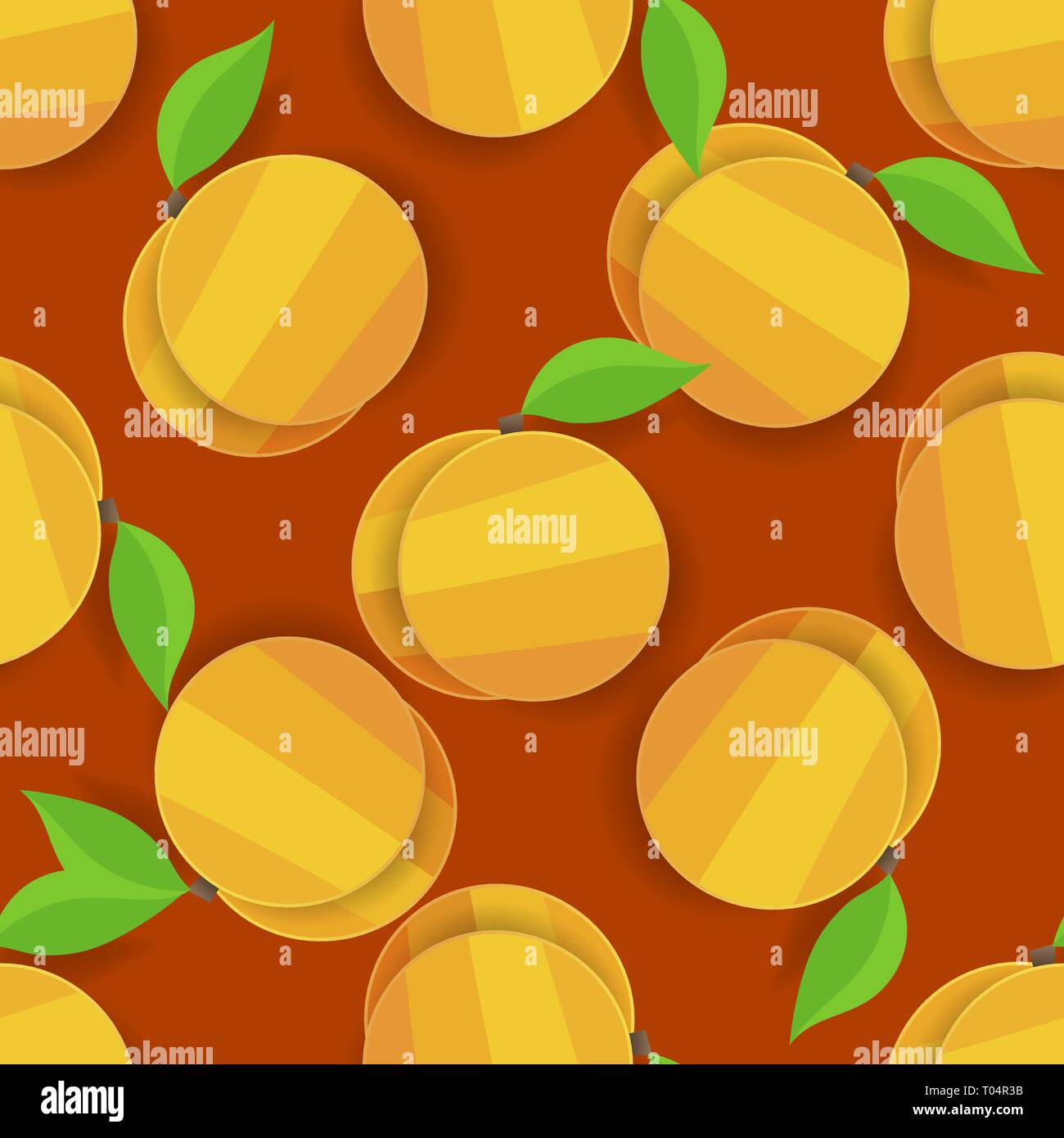 Vector Seamless Apricot Background For Your Products And Business ...