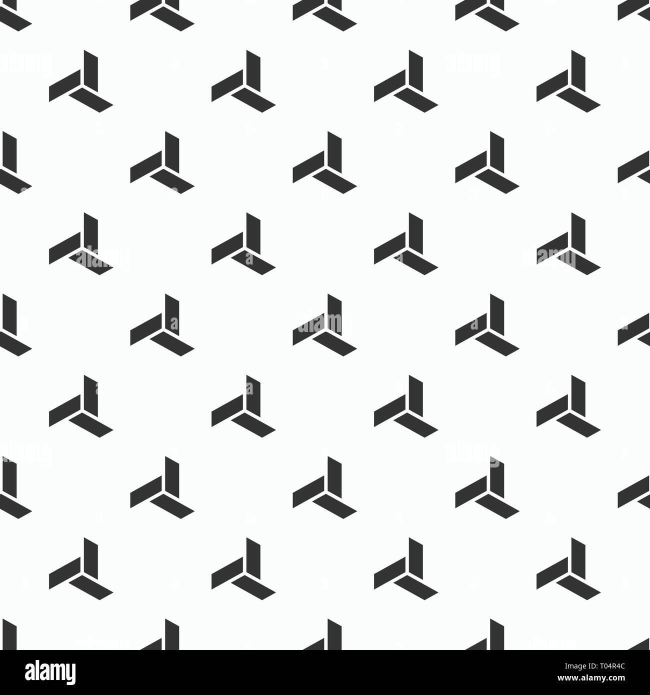 Abstract seamless pattern. Modern stylish texture. Repeating geometric ...